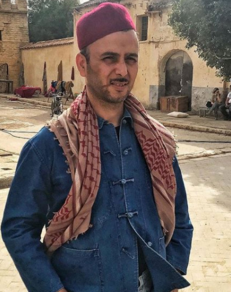 Des photos du tournage du feuilleton Ali chwerib