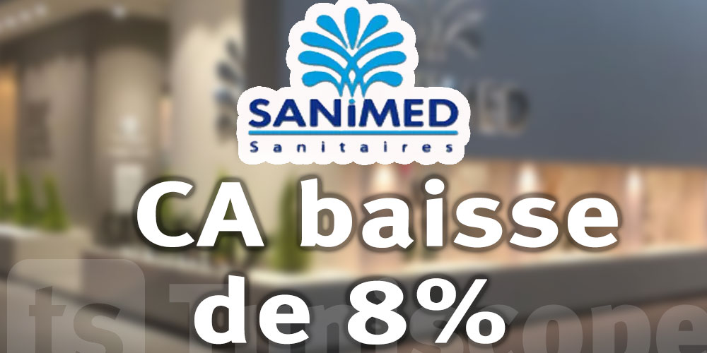 SANIMED : Le chiffre d'affaires baisse de 8%