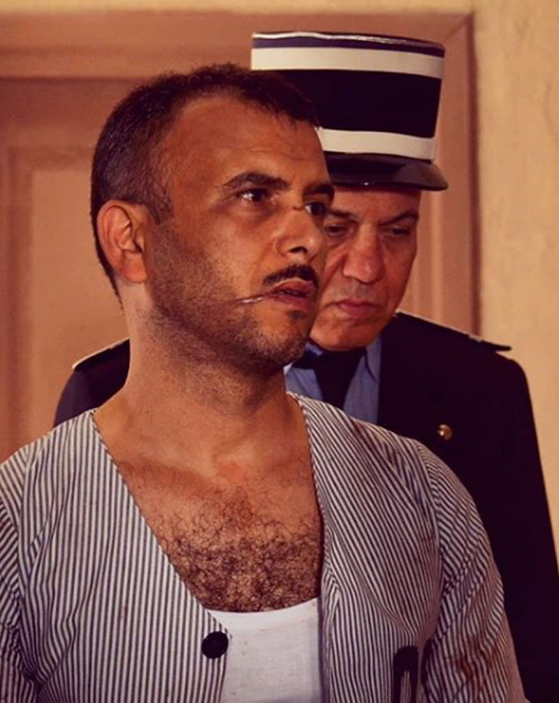 Des photos du tournage du feuilleton Ali chwerib