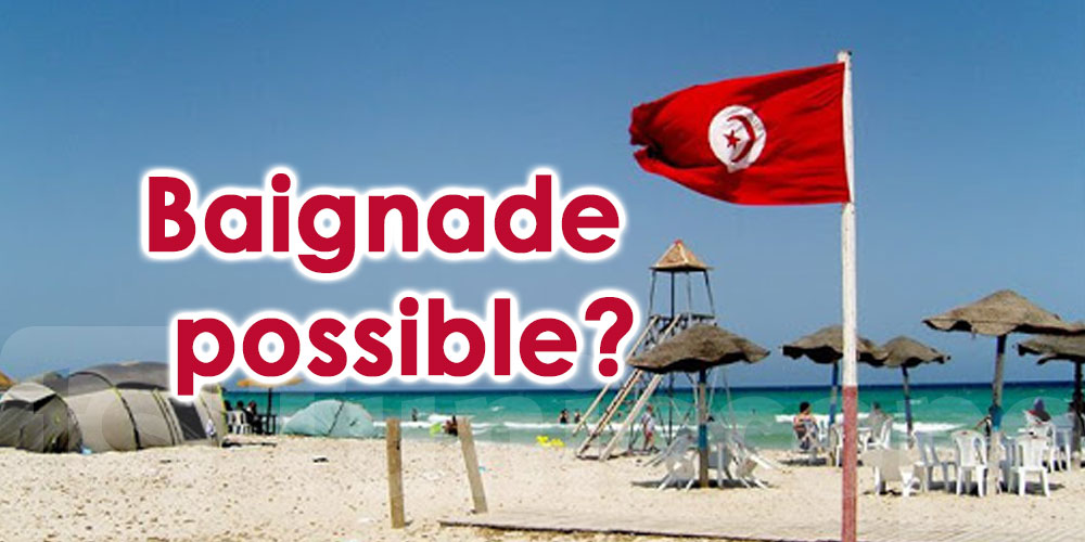 Tunisie: Baignade possible aujoud'hui