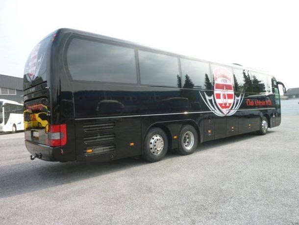 En photos : Le Club Africain s'offre un nouveau bus