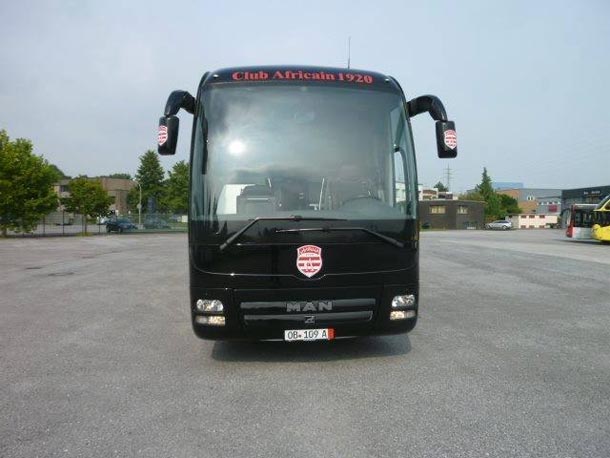 En photos : Le Club Africain s'offre un nouveau bus