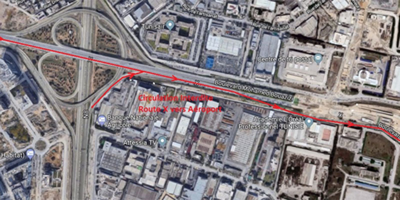 Déviation partielle du Trafic, dimanche, au niveau de l'échangeur de la ...