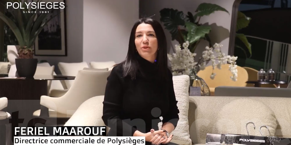 Feriel Maarouf nous fait découvrir la nouvelle collection de Polysièges ...